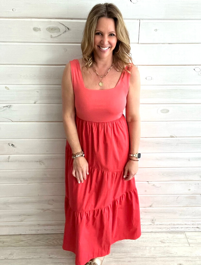 Tiered Maxi Dress (2 Colors) – Board and Batten Boutique